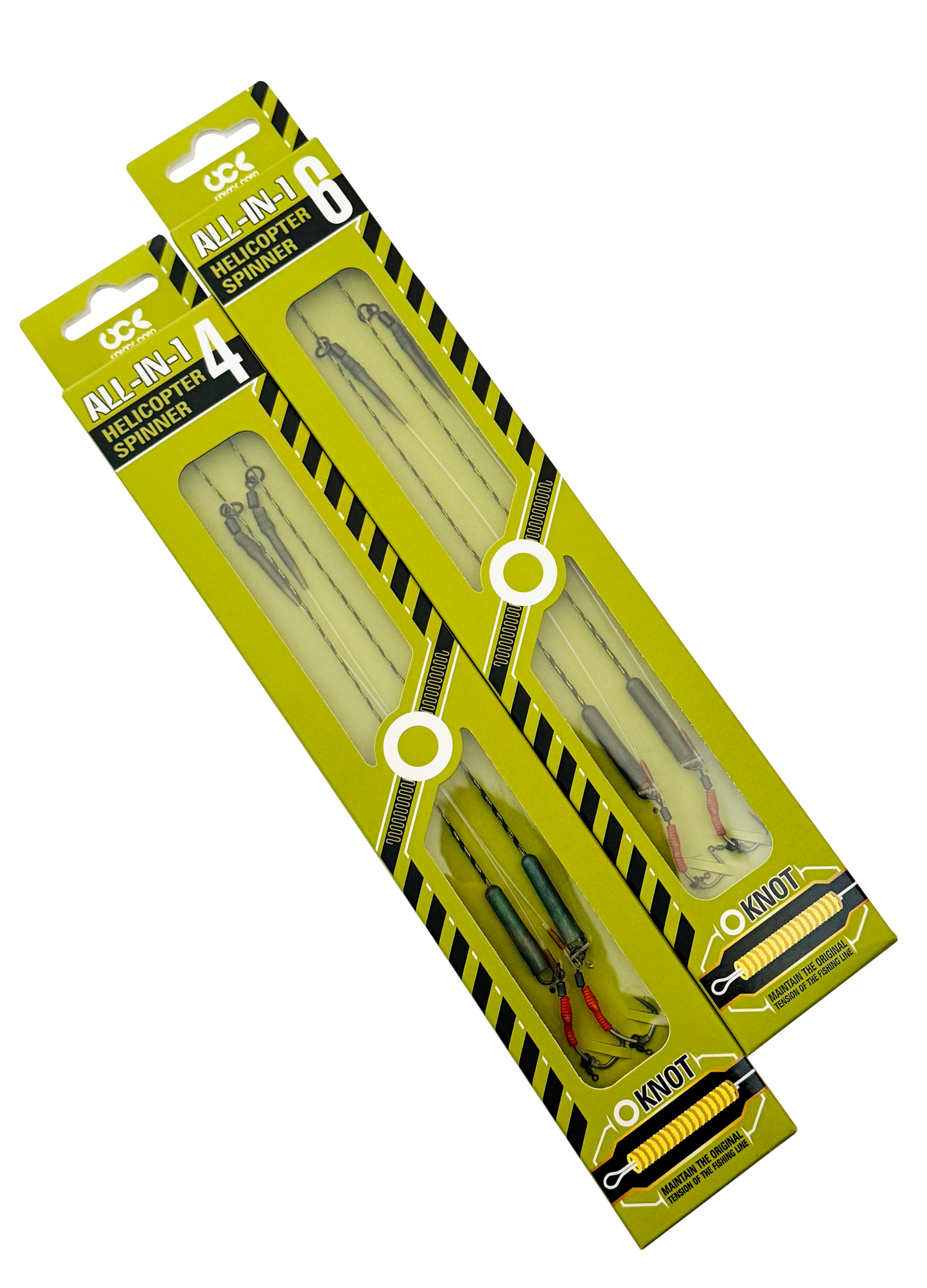 "No-Knot" All-In-1 Helicopter Spinner Rig System – ROBINHAN FISHING
